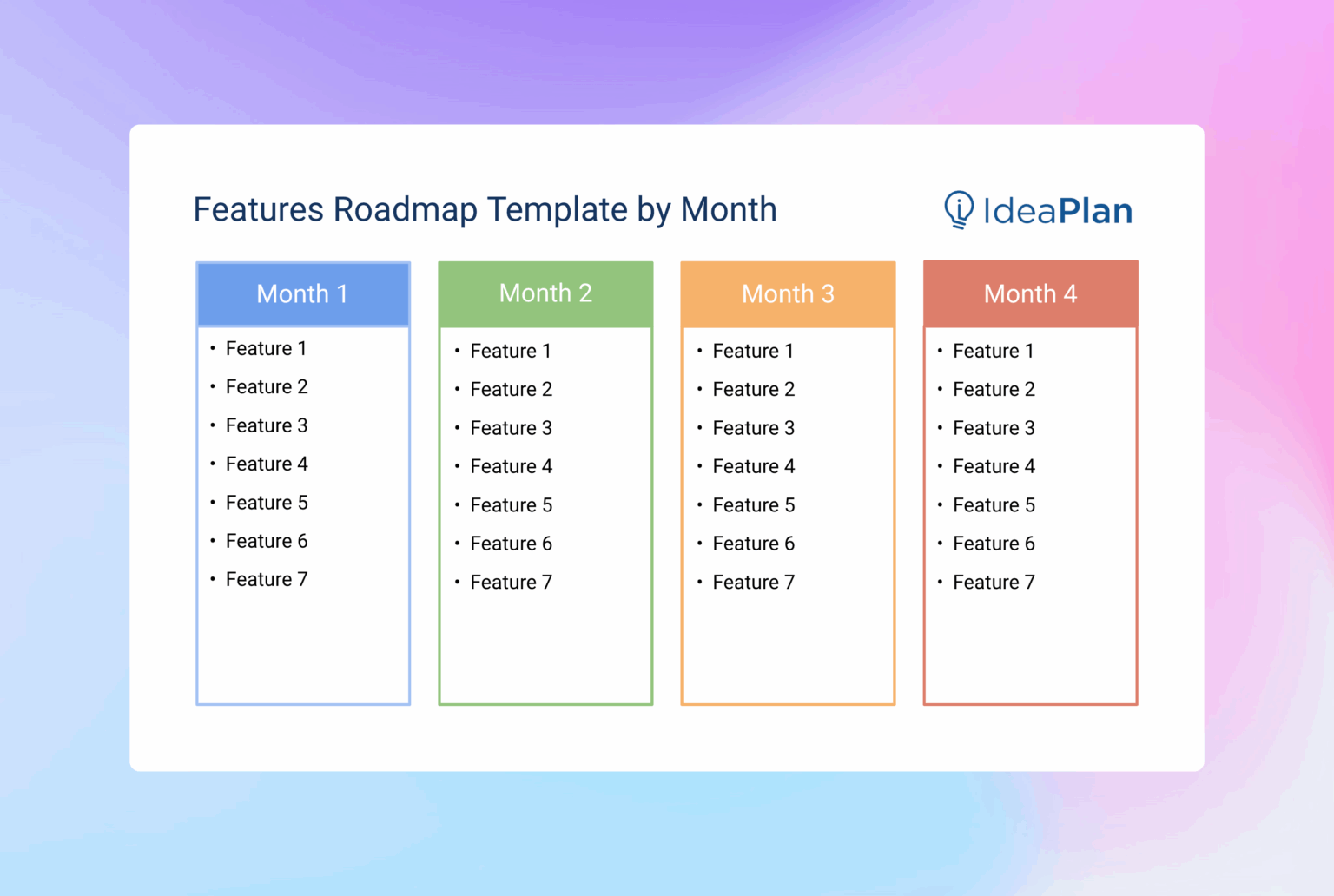 Free Customizable Roadmap Template (Excel)