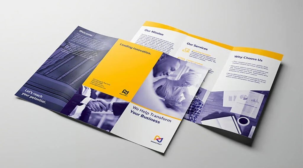 Editable Tri-Fold Pamphlet Template (Word)