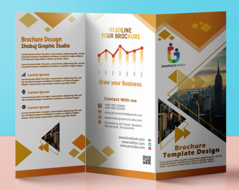 Editable Tri-fold Brochure Template (Word)